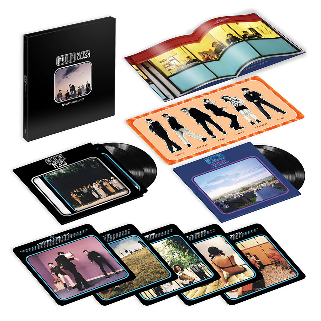 Pulp – Different Class (4xLP, 30th Anniversary edition) for Sale ...
