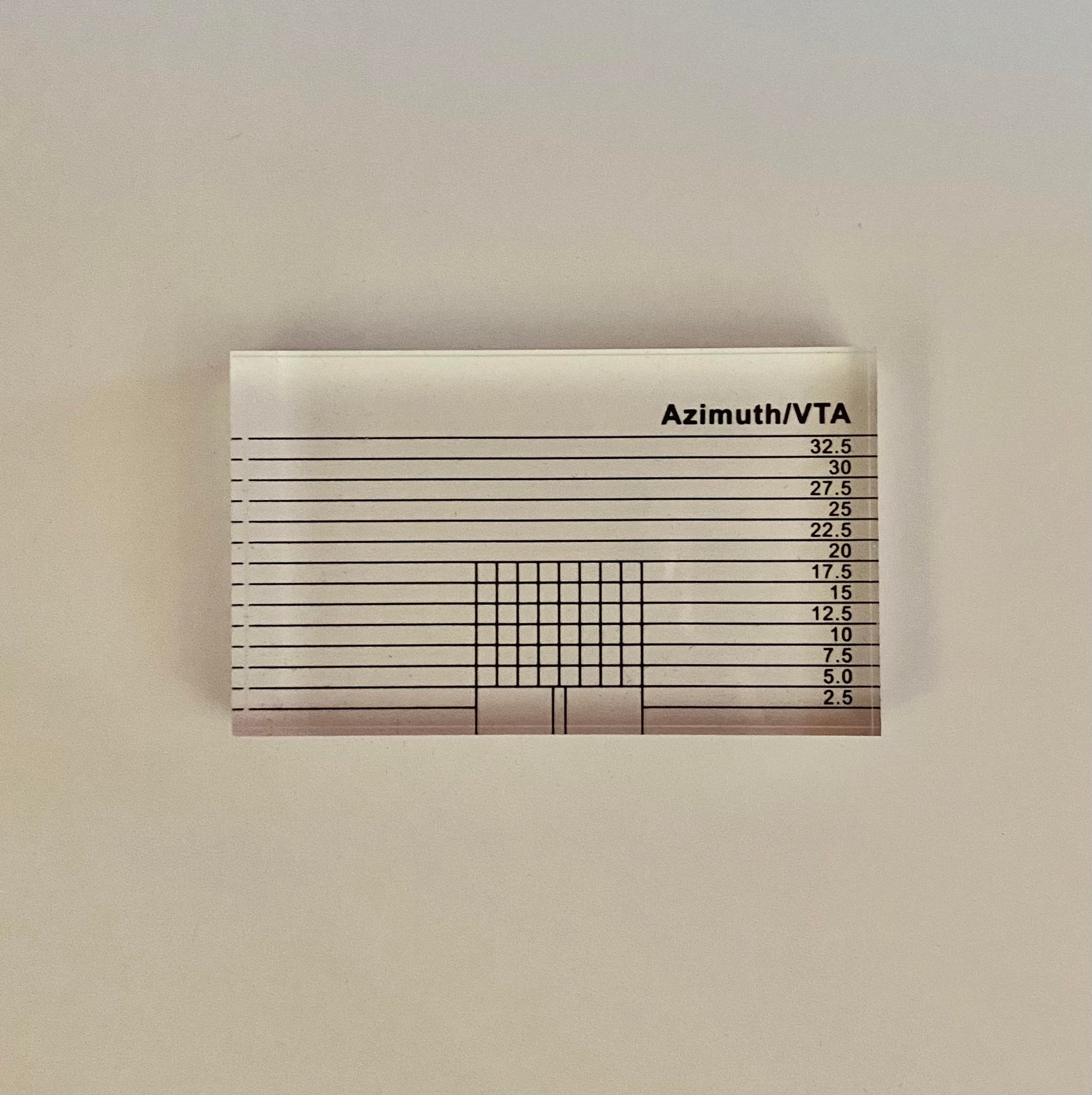 Azimuth / VTA Ruler for tonearm and cartridge adjustments — Dutch Vinyl ...