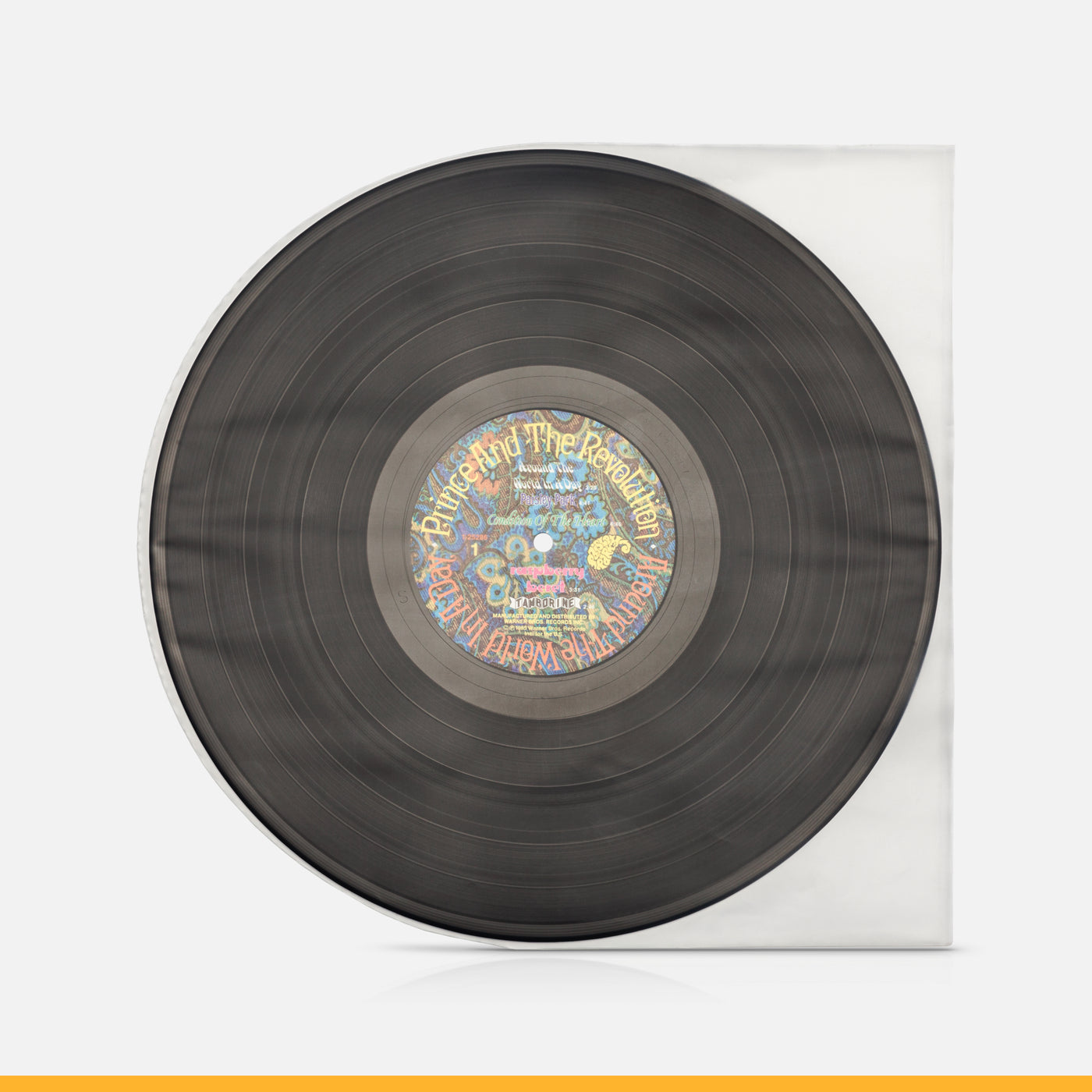 12" Round Bottom Record Inner Sleeves 40 Micron - Premium frosted Plas ...